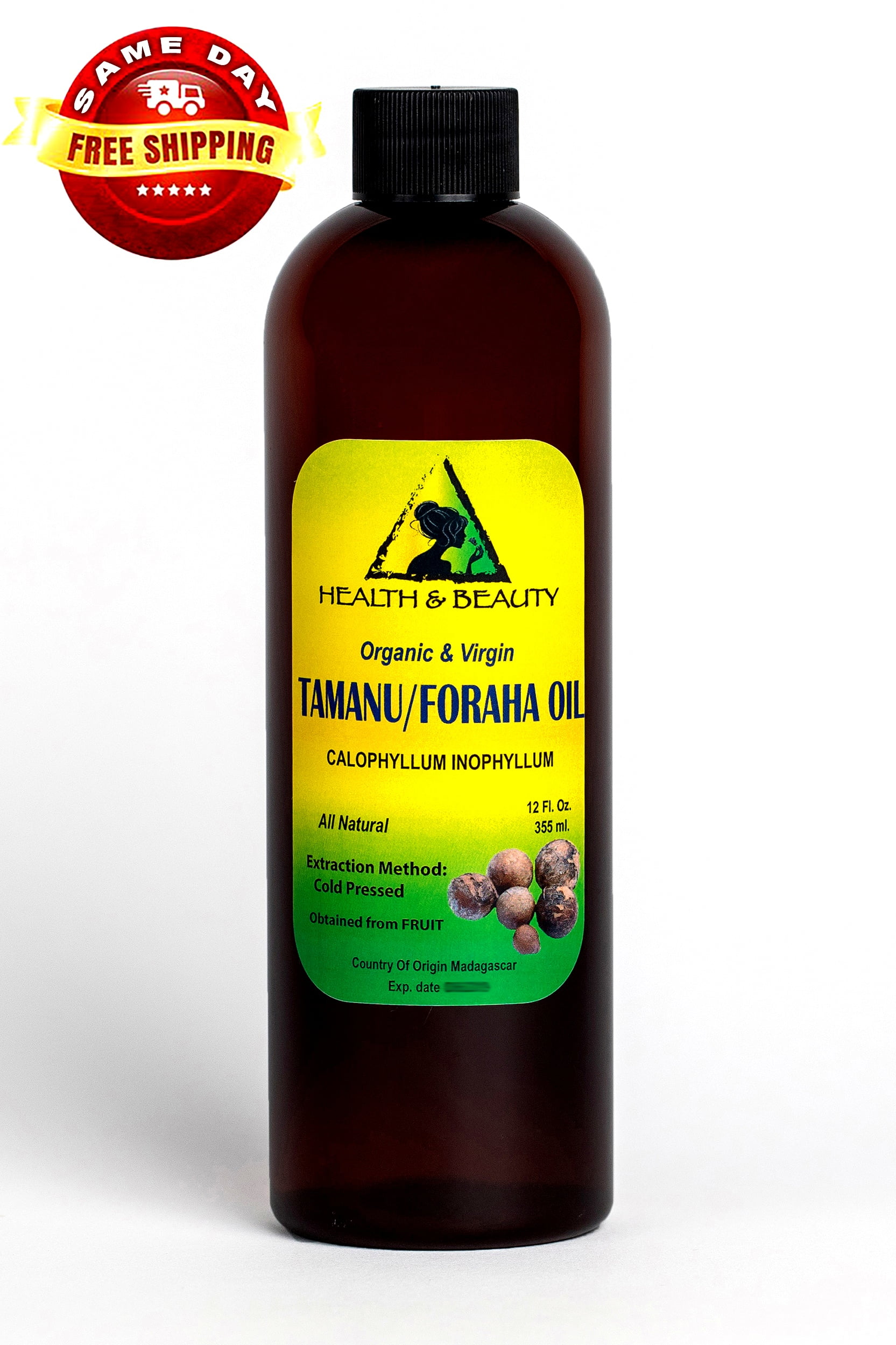 TAMANU / FORAHA OIL ORGANIC UNREFINED VIRGIN COLD PRESSED RAW PREMIUM ...