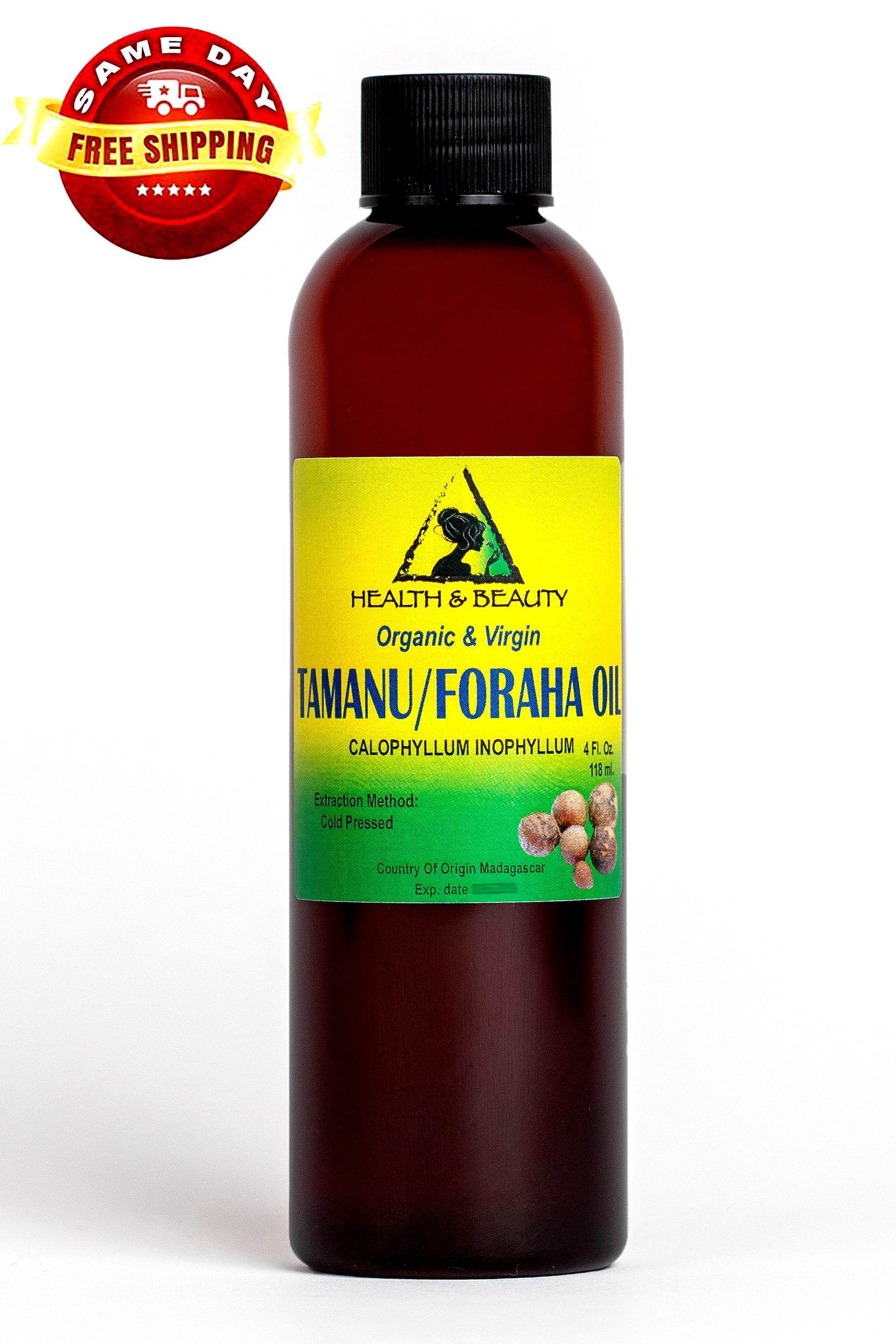 Cliganic USDA Organic Tamanu Oil, 100% Pure - Walmart.com