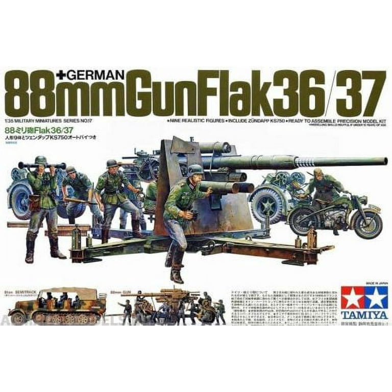 German 88mm Cannon Model