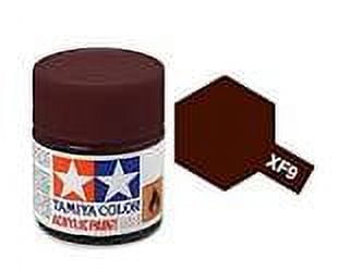 TAMIYA XF9 81709 Acrylic Mini XF9 Hull Red 1/3 oz by Tamiya Paints 10ml ...