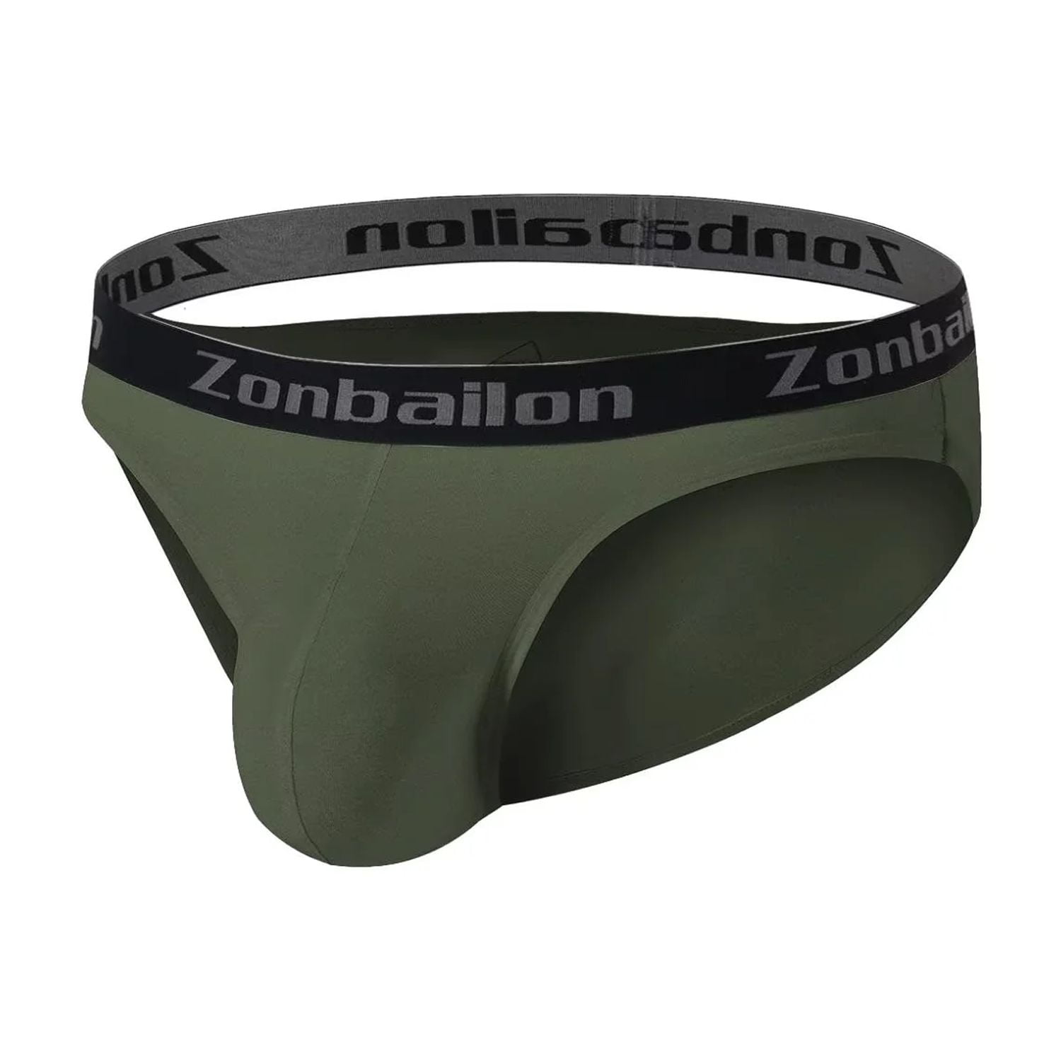 TANBOM Men's Backless Briefs Modal Cotton Underwear Green XL 1-Pack ...