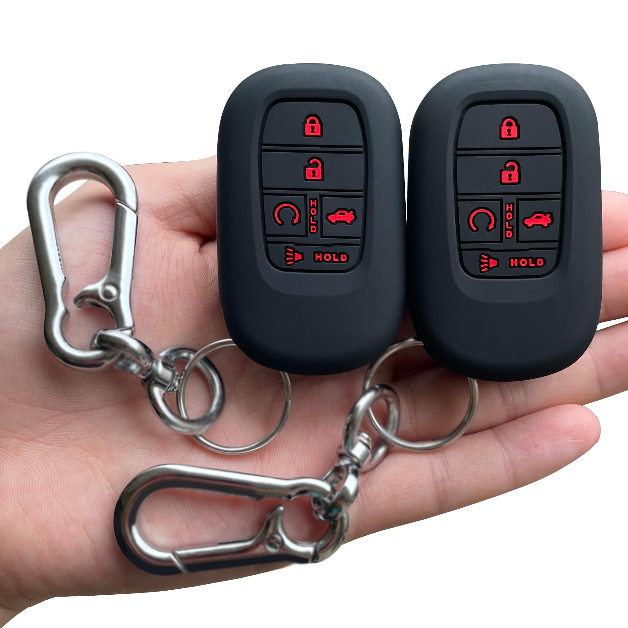 TANDRIVE Key Fob Cover for (5 Buttons) Honda 2022 2023 2024 2025 Civic Accord HR-V Pilot CR-V ...