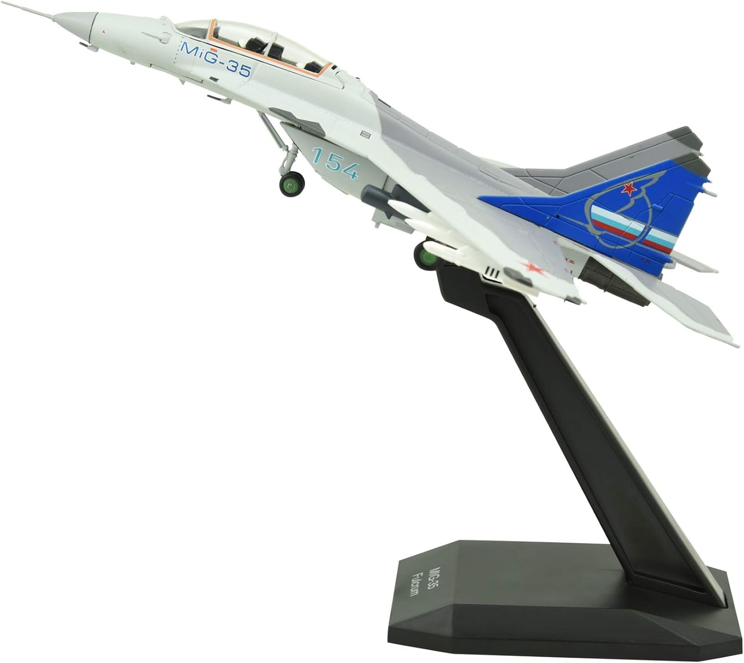 TANG DYNASTY 1:100 Mikoyan MiG-35 Fighter Attack Metal Plane Model with ...