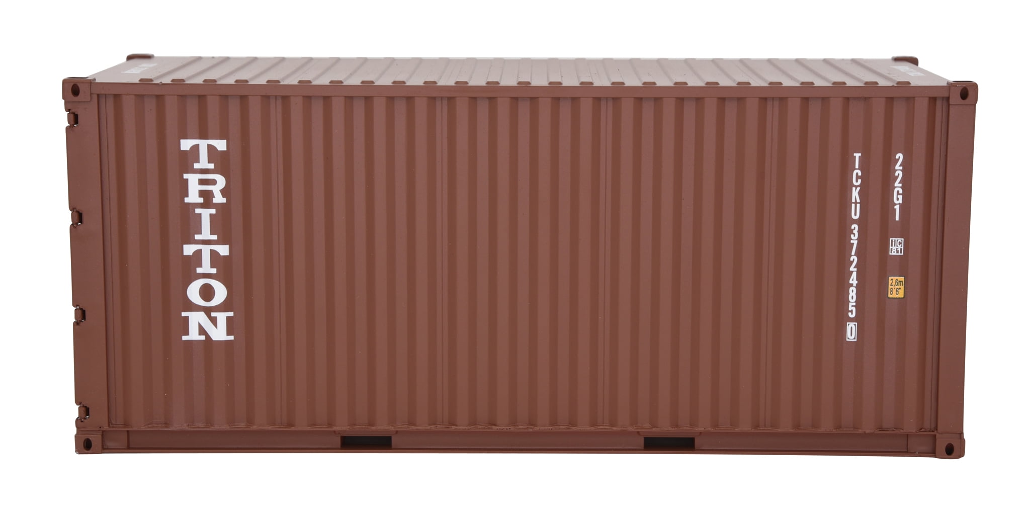 TANG DYNASTY 1:20 TRITON 20GP Shipping Container Model Abs Resin Toy ...