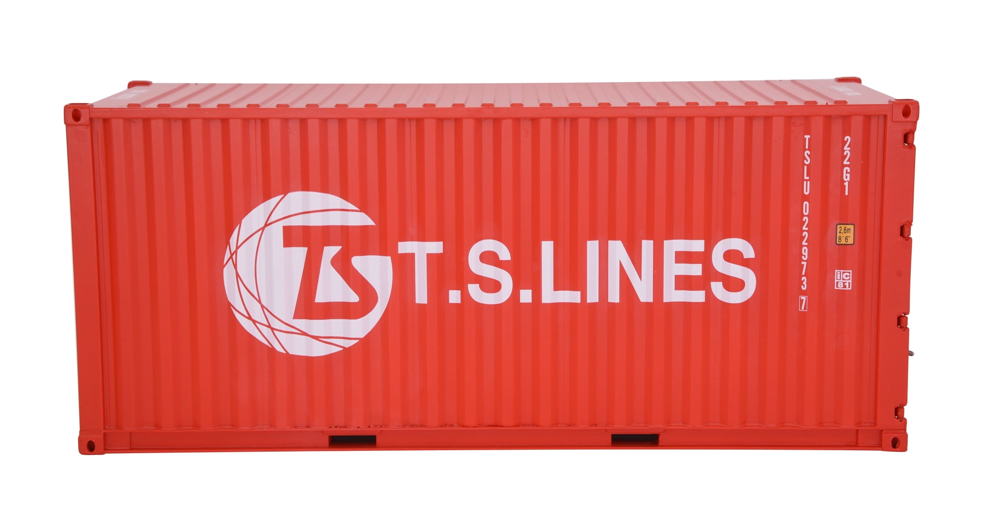 TANG DYNASTY 1:20 TSLINES 20GP Shipping Container Model Abs Resin Toy ...
