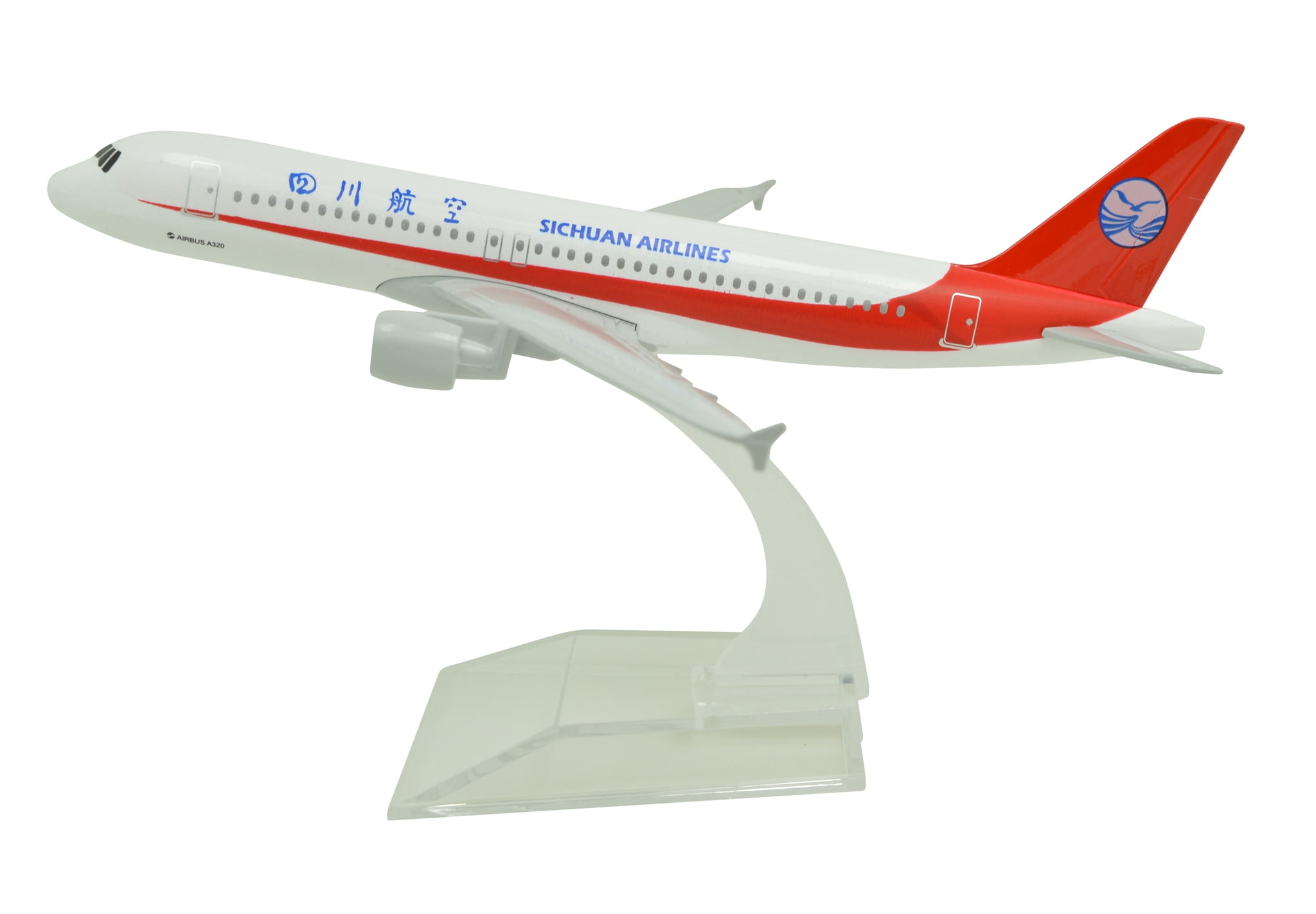 TANG DYNASTY 1:400 16cm Air Bus A320 China Sichuan Airlines Metal ...