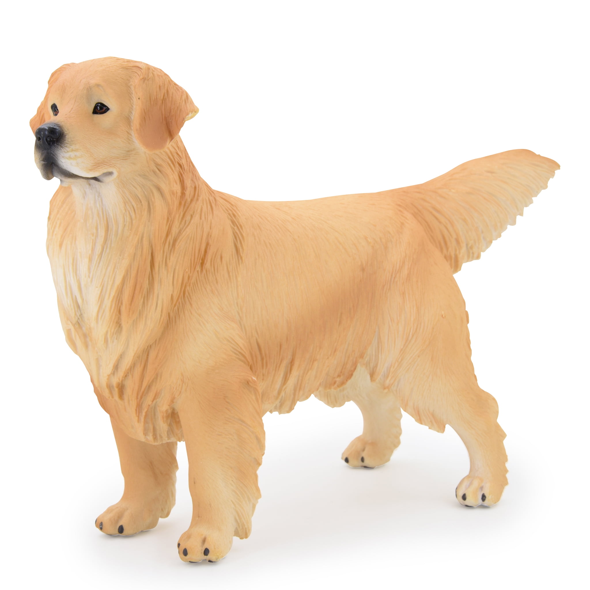 TANG DYNASTY Realistic Animal Figures,Golden Retriever Figurines,8 ...