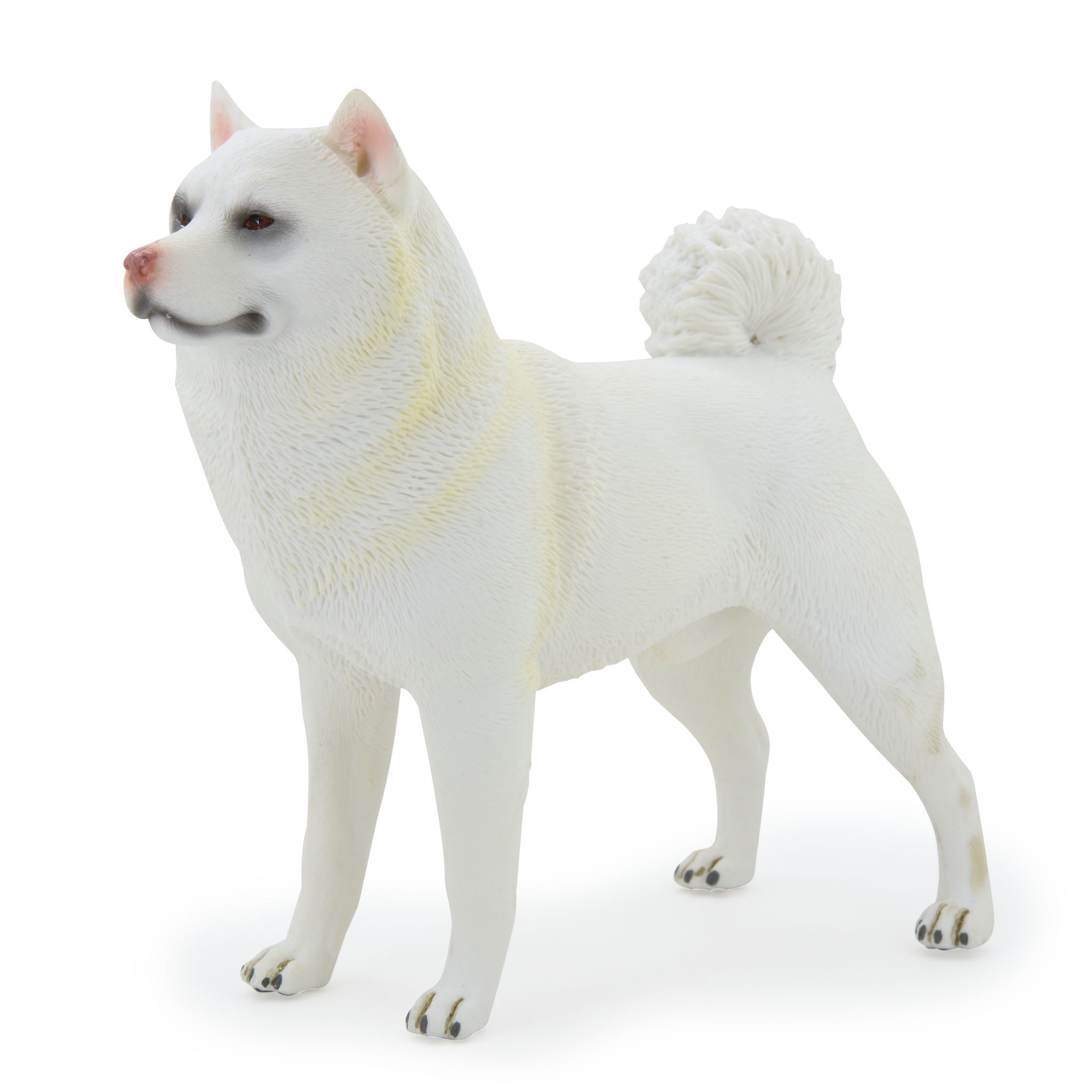 TANG DYNASTY Realistic Animal Figures,Shiba Inu Figurines,6.8inch Large ...