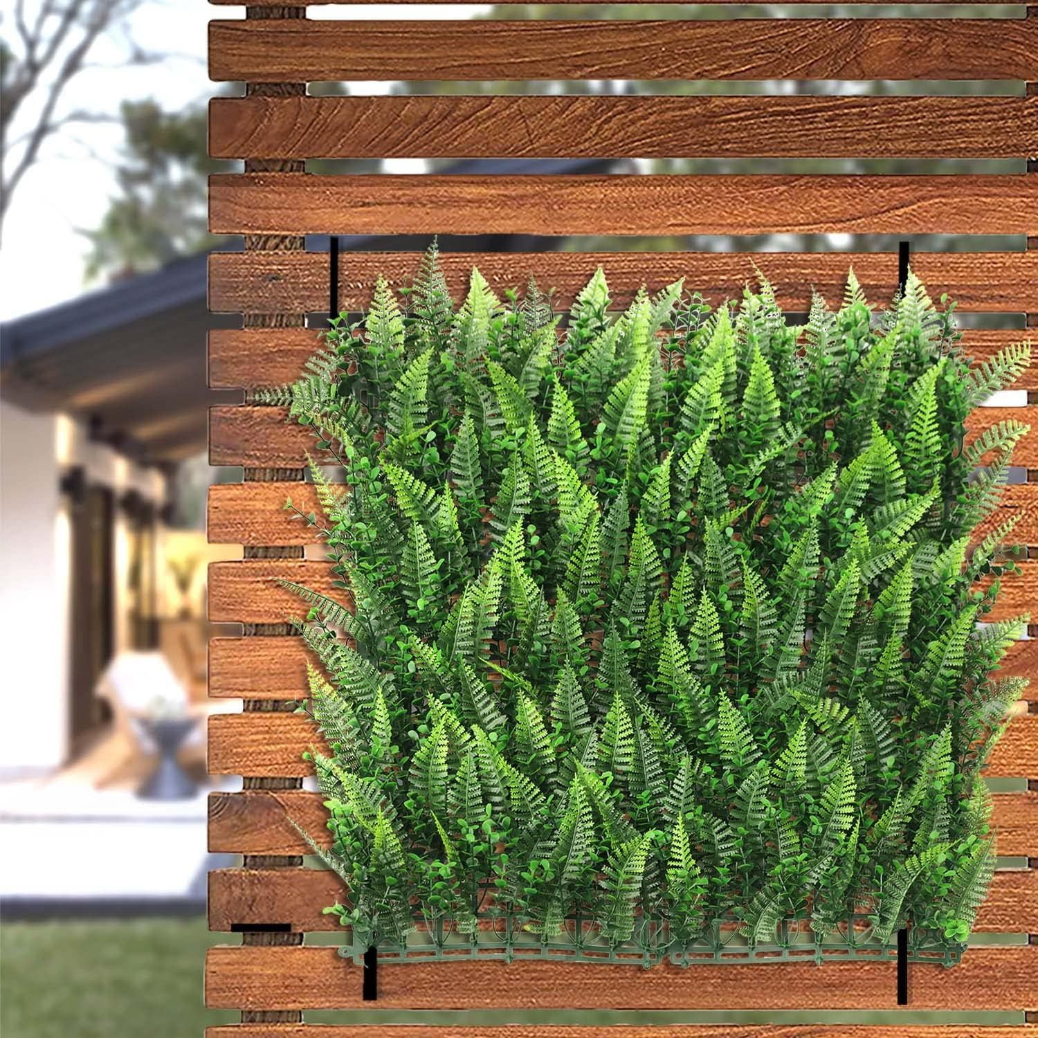 TANG by Sunshades Depot Artificial Dark Boxwood Fence Privacy Screen ...