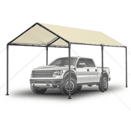 Gaildon Carport 10 x 20Ft Upgraded Heavy Duty Carport with Steel Wire ...