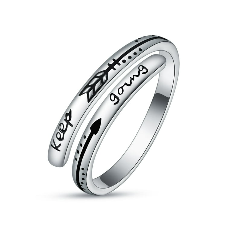 Inspirational rings sterling silver store