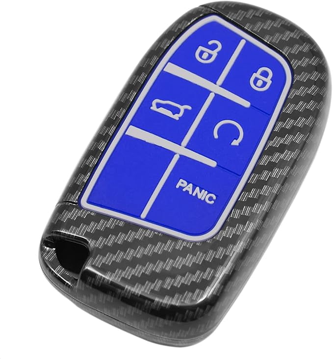 TANGSEN Smart Key Fob Case Cover Compatible with Chrysler 200 300 Dodge ...