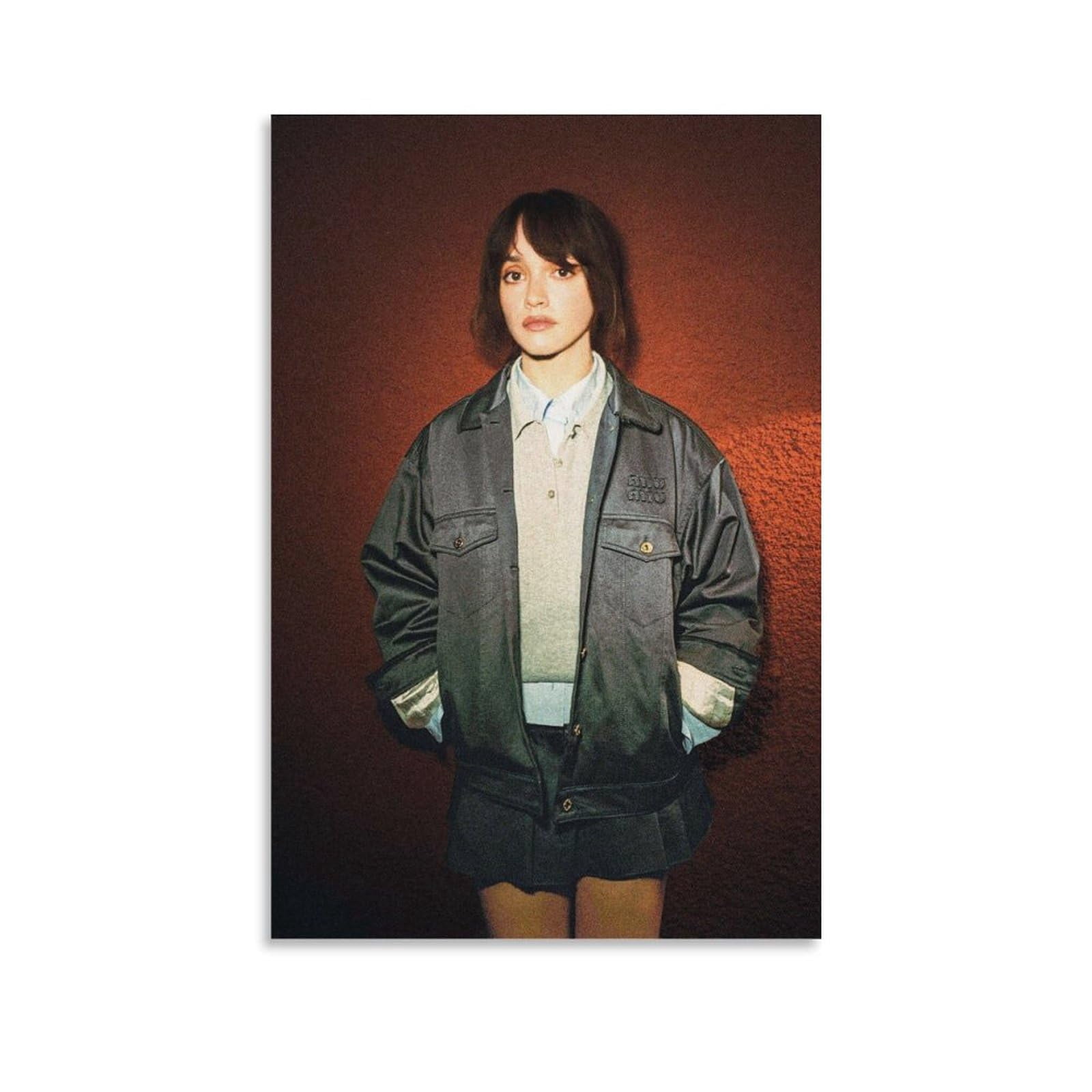 TANOE Ella Purnell Poster Sexy Actress (17) Posters Wall Art Painting ...