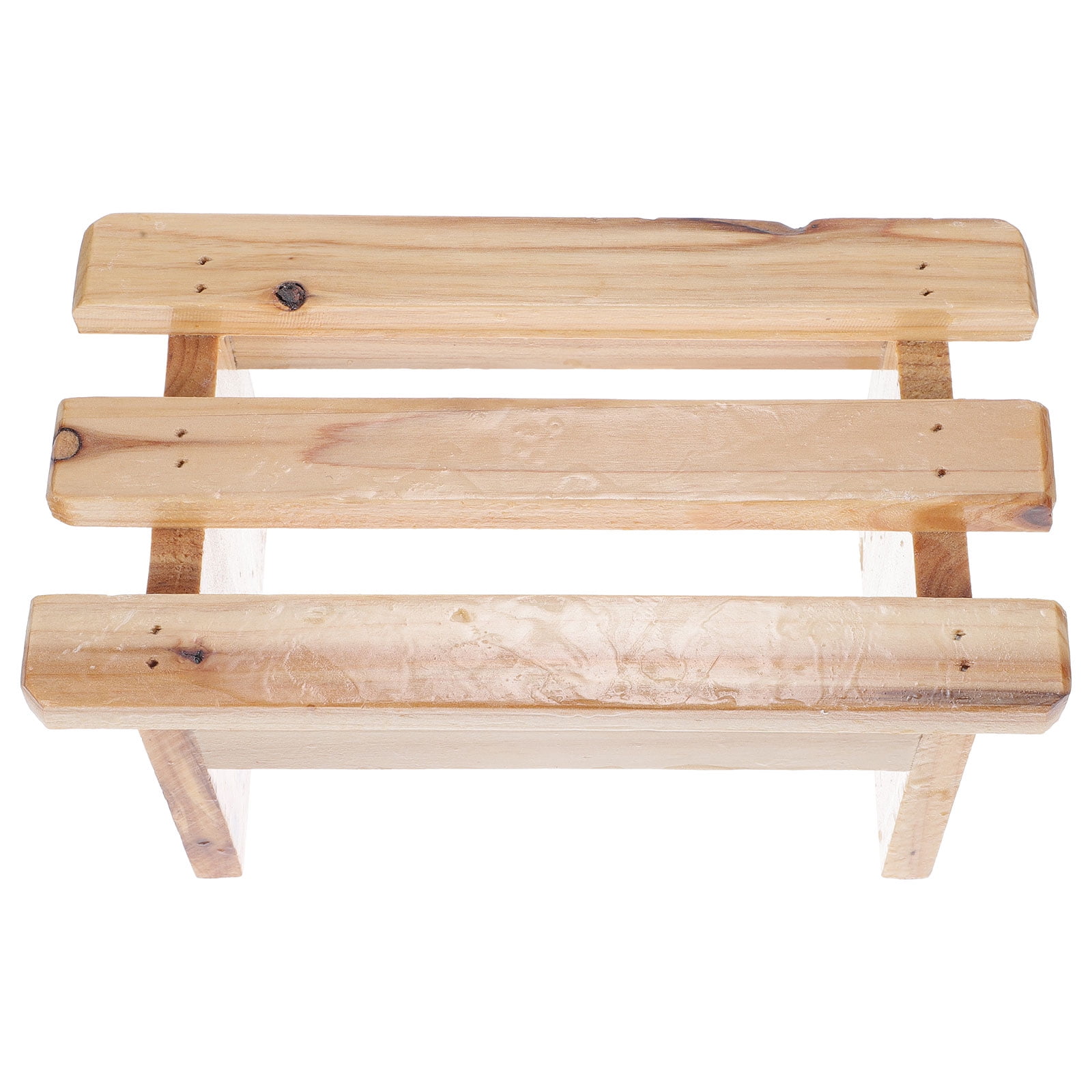 TANOM Bath Bucket Wooden Stool Shower Bench Chair Take Multifunction ...