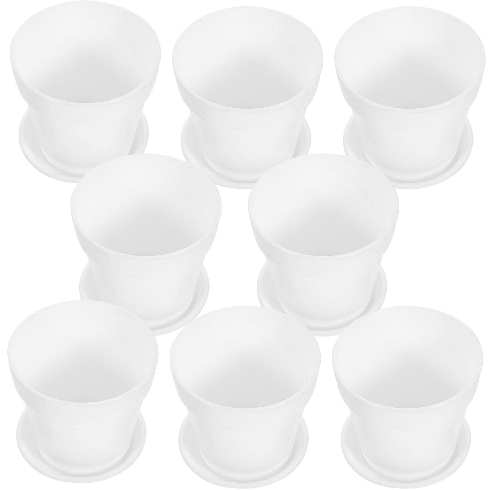 TANOM Garden Planter Imitation Pottery Plastic Flower Container Pots ...