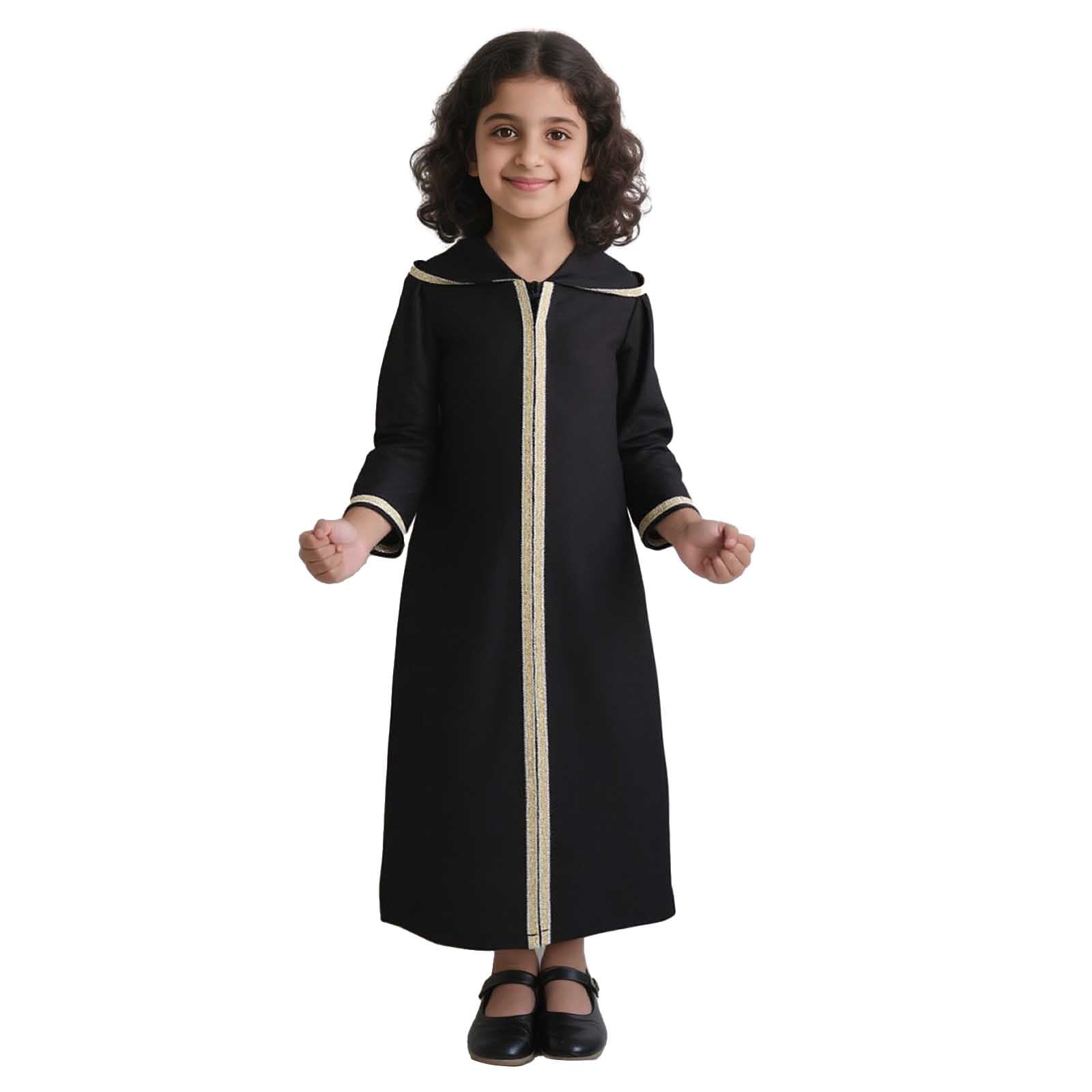 TANYSU Boys Long Sleeve Robe Ational Teenage Hooded Embroidered Robe ...