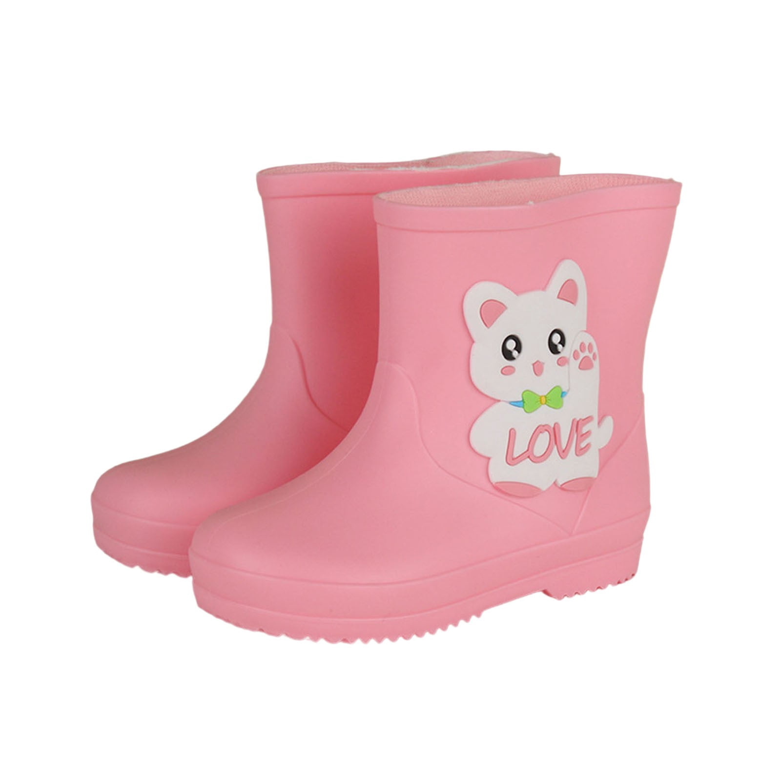 TANYSU Girls Rain Boots Kids Footwear Cute Cartoon Bunny Dinosaur ...