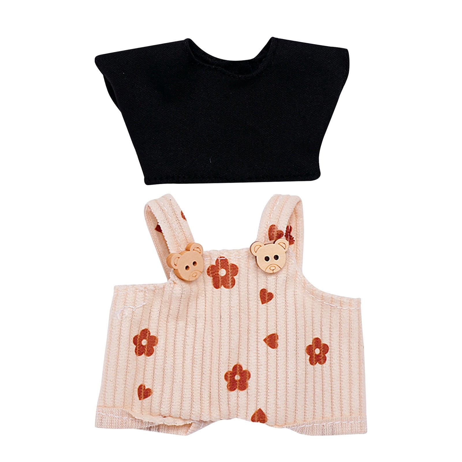 TANYSU Kawaii Doll Clothing Fashion Doll Clothes Outfit Set Soft Fabric ...