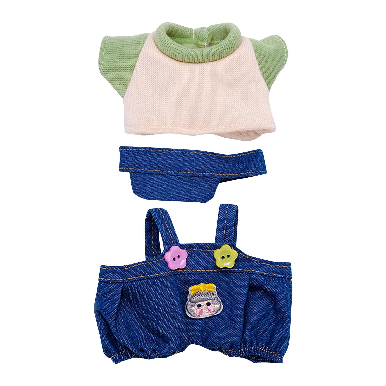 TANYSU Kawaii Doll Clothing Fashion Doll Clothes Outfit Set Soft Fabric ...