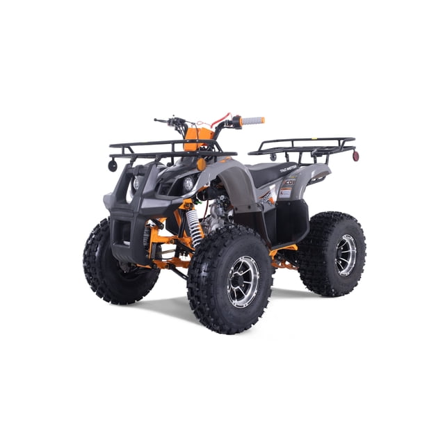 TAO MOTOR 125 T-FORCE PLATINUM Gas Powered Quad Wheeler ATV, Orange ...