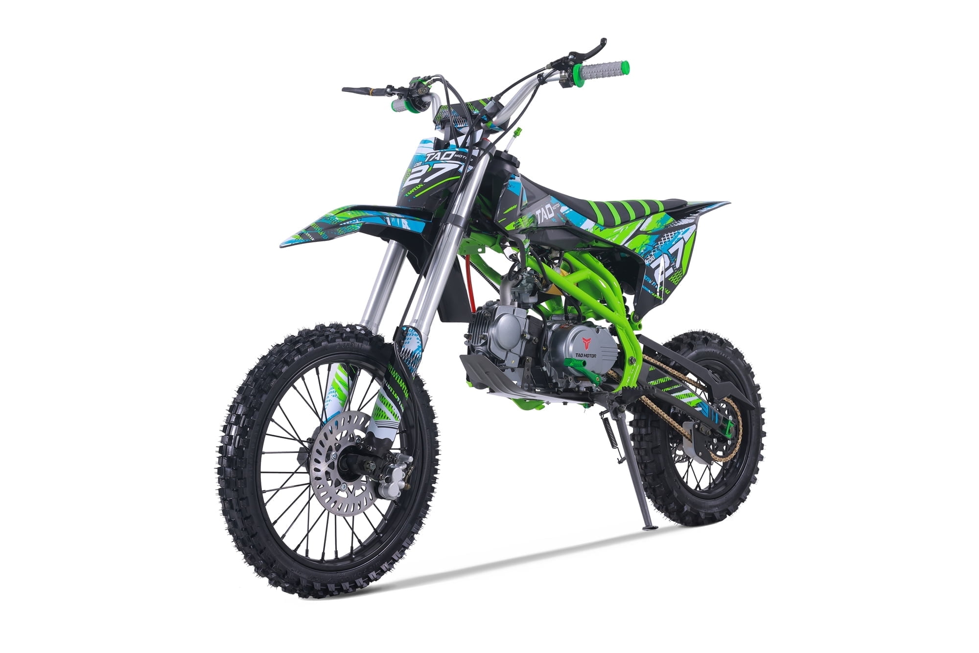 TAO MOTOR 125cc DB-27 Dirt Bike Kick Start 17inch Front Wheels 14inch ...