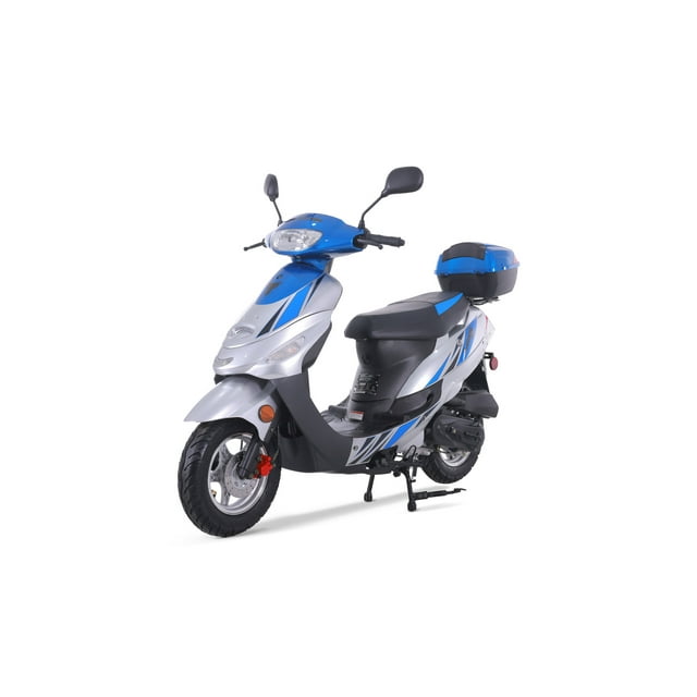 TAO MOTOR Street Legal Adults Gas Powered Scooter with Seat, 50 Classic ...