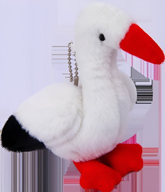 TAO QUAN Simulation Bird Plush Toys Small Dolls Bird Backpack Hanging ...