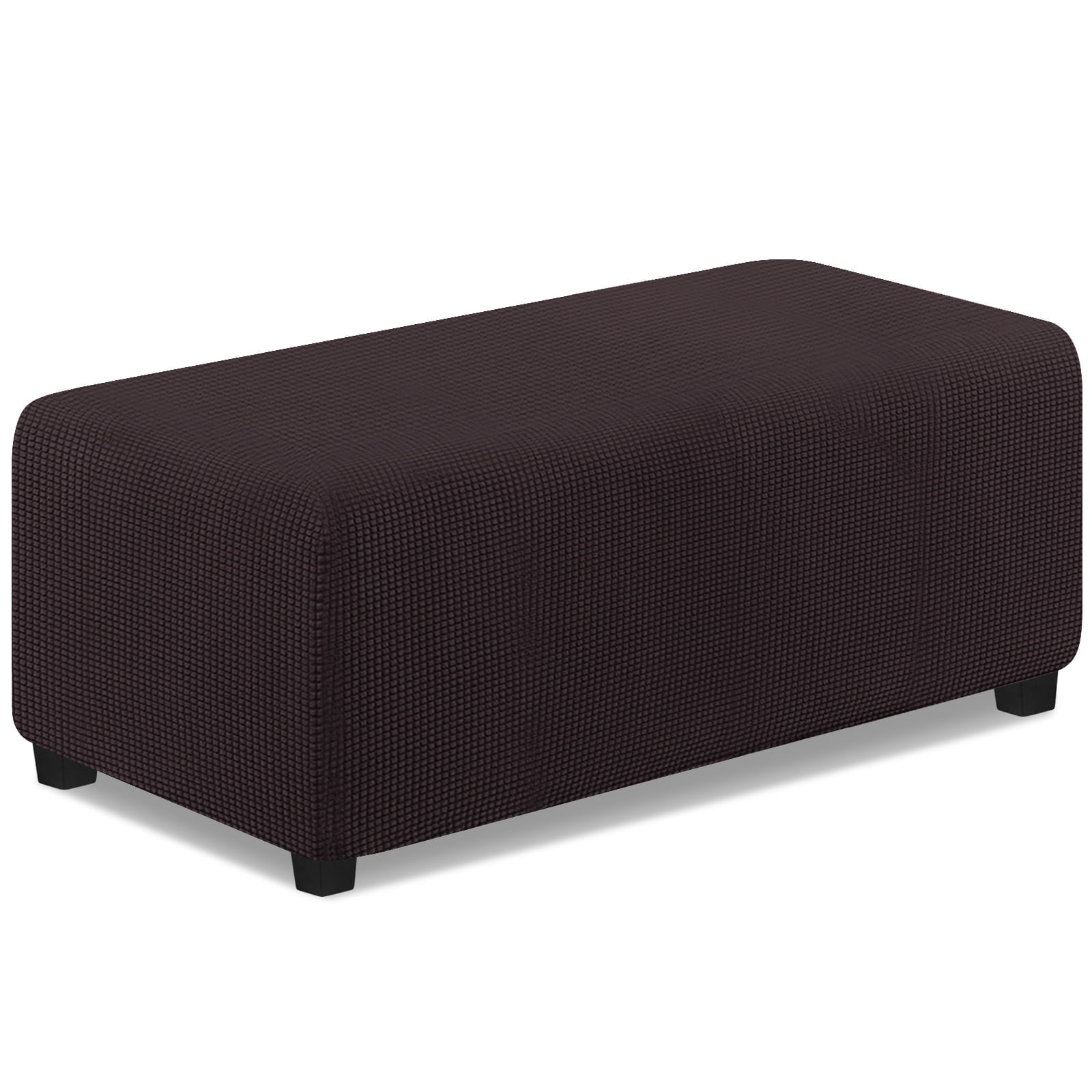 TAOCOCO Ottoman Covers Rectangle Footstool Slipcover Stretch Storage ...