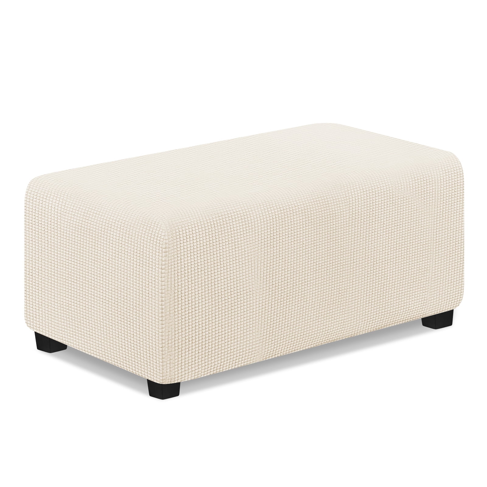 TAOCOCO Ottoman Covers Rectangle Footstool Slipcovers Stretch Storage ...