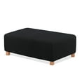 TAOCOCO Oversized Ottoman Slipcover Rectangular Ottoman Cover Footrest ...