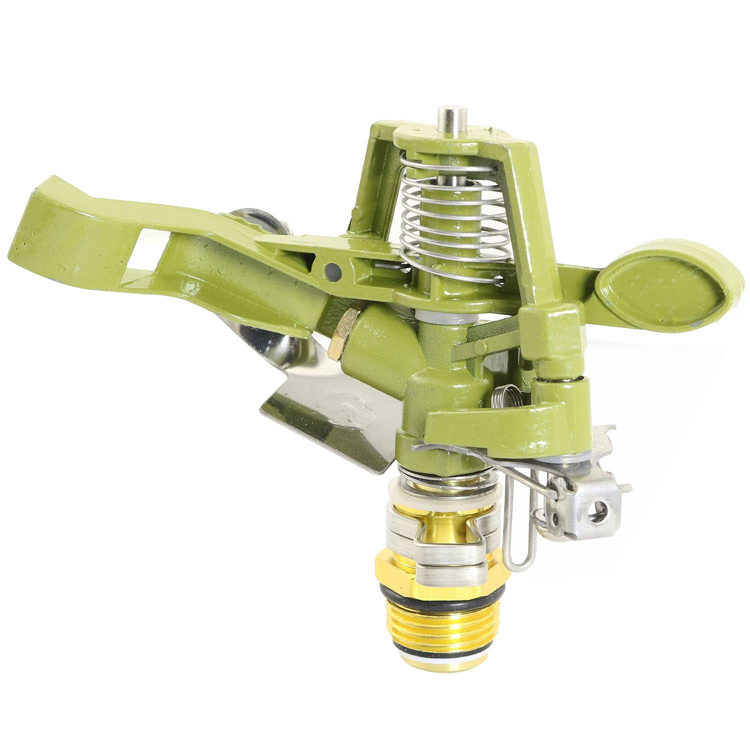 TAODAN 1/2 Inch Brass Impact Sprinkler Heavy Duty Sprinkler Head with ...