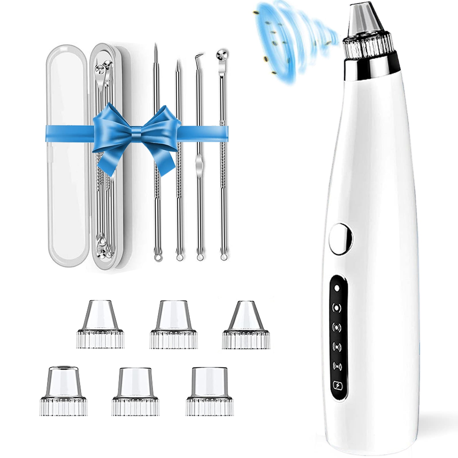 TAOMEE Blackhead Remover Pore Vacuum Electric Rechargeable Comedone ...