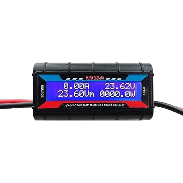 TAOOHU 150A High Precision RC Watt Meter Power Analyzer Voltage Amp ...