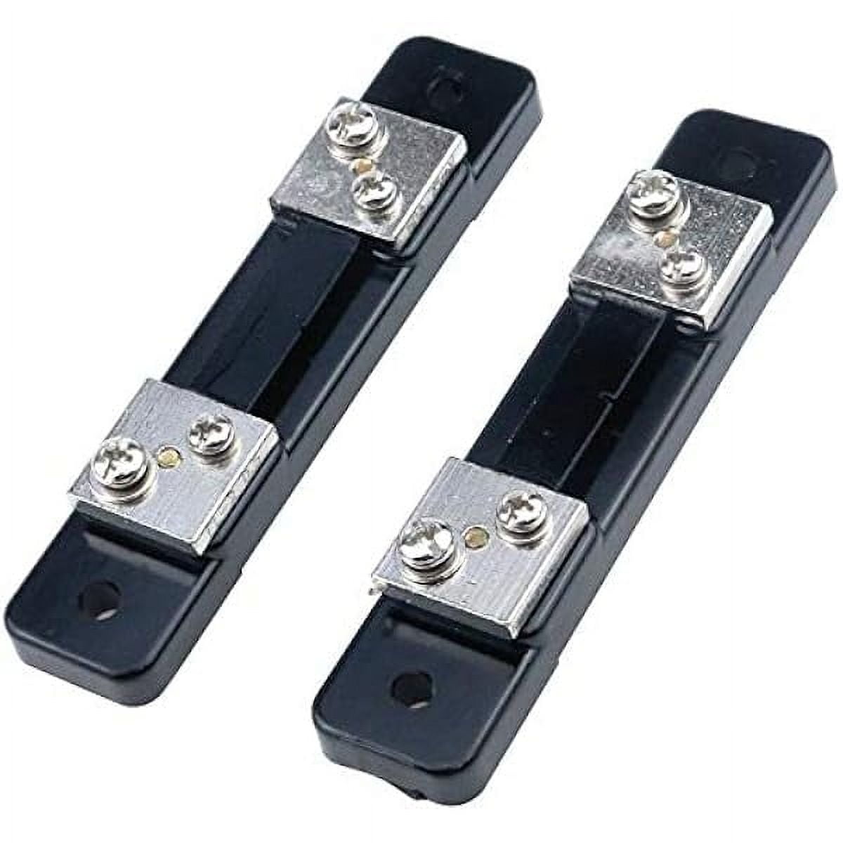 TAOOHU 2-Pack 50A 75mV DC Current Measuring Shunt Resistor Analogue ...