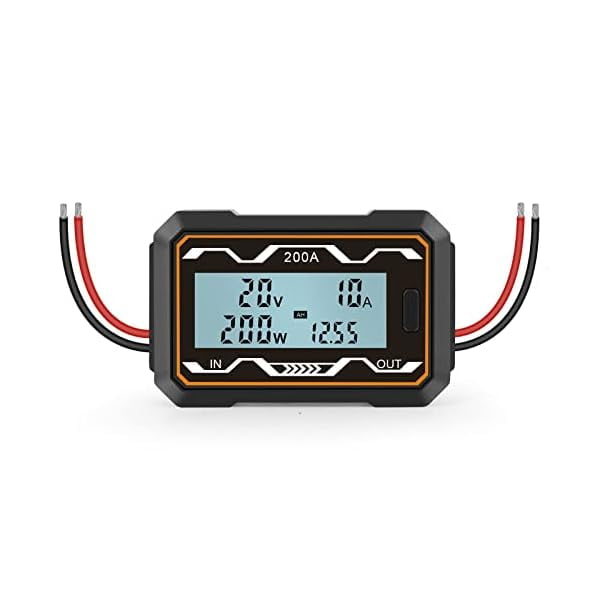 TAOOHU 200A RC Watt Meter High Precision Power Analyzer Digital LCD ...