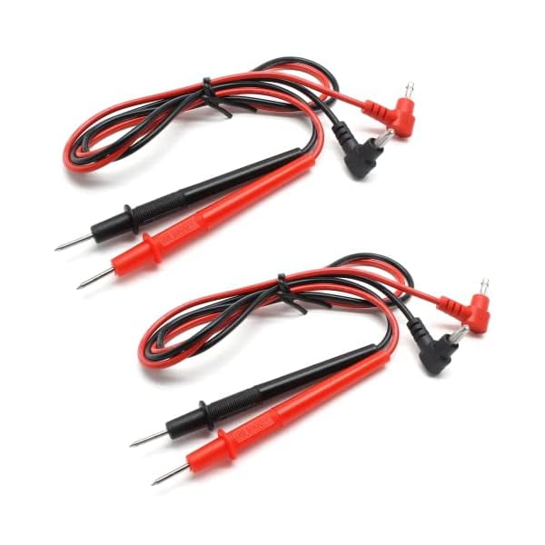 TAOOHU 2pairs 71cm/28 Long Banana Plug Multimeter Probe Test Lead Cable ...