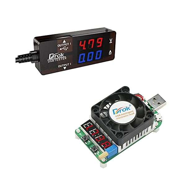 TAOOHU Digital Multimeter USB 2.0 and USB Load Tester - Walmart.com