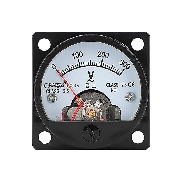 TAOOHU Analog Voltmeter SO-45 AC0-300V Panel Volt Meter Guage Voltage ...