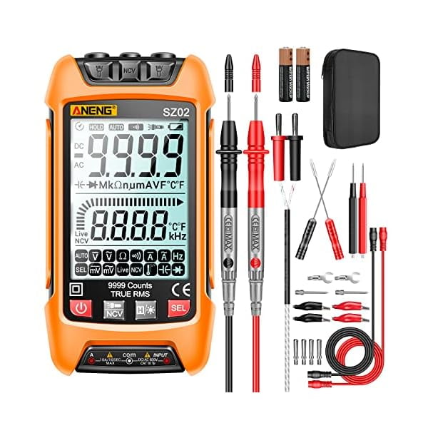 TAOOHU HT Automatic Digital Multimeter, 2000 Counts Smart Digital ...