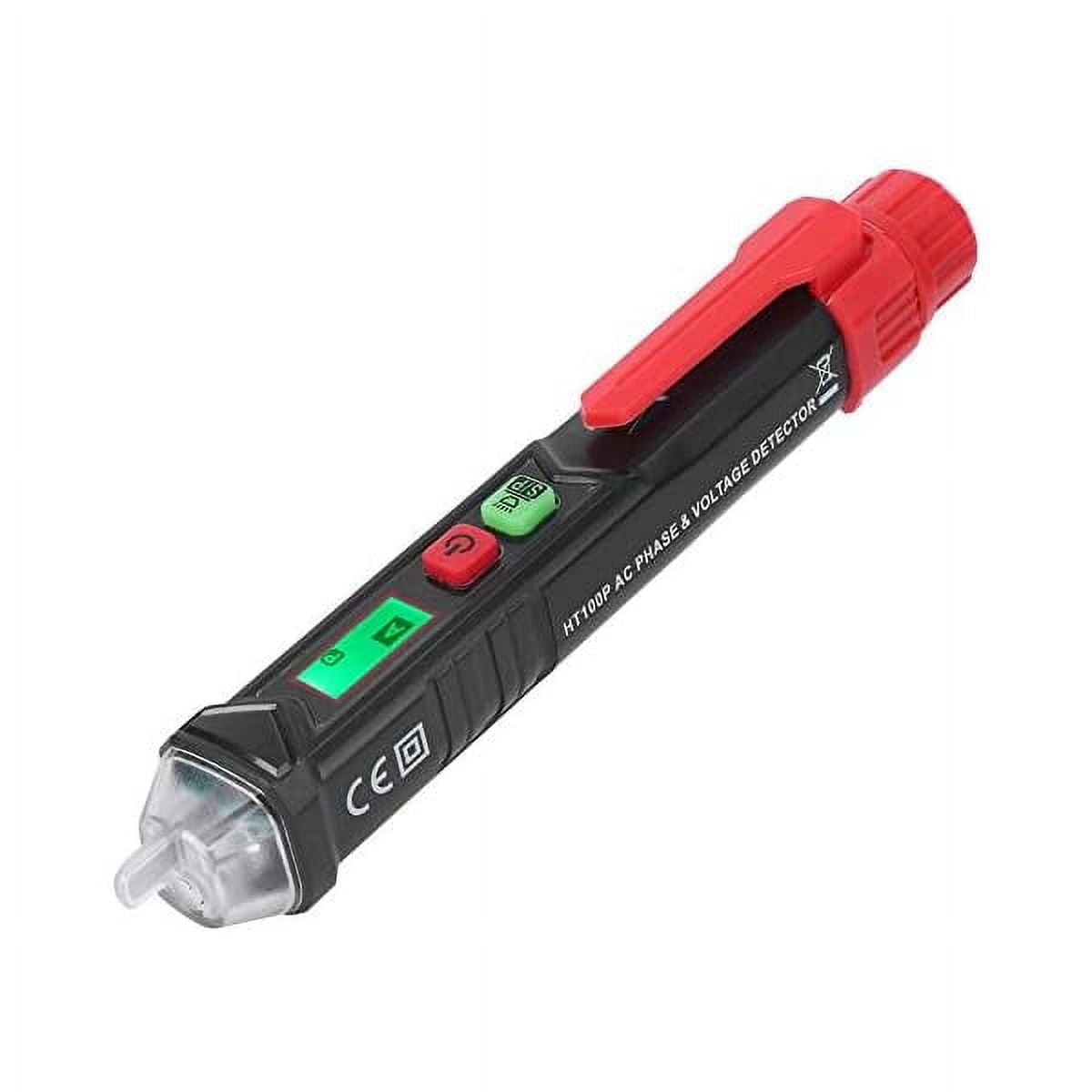 TAOOHU HT100P Non Voltage Tester 3 Phase Rotation Indicator AC Voltage ...