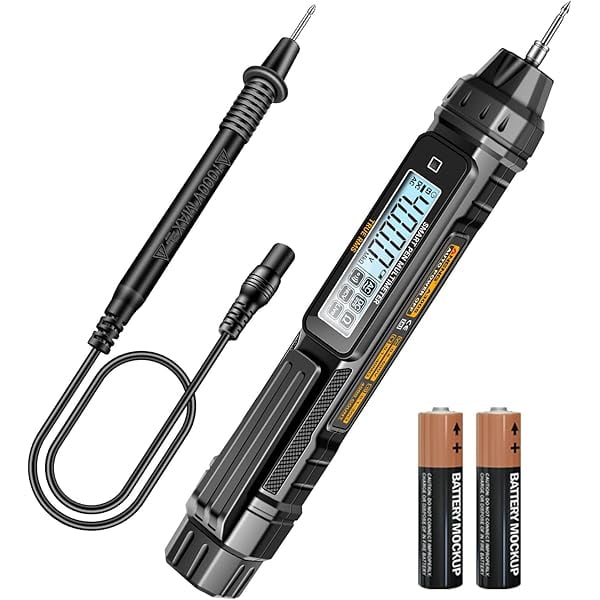 TAOOHU Pen Type Digital Multimeter 4000Count AC/DC Voltage Tester ...