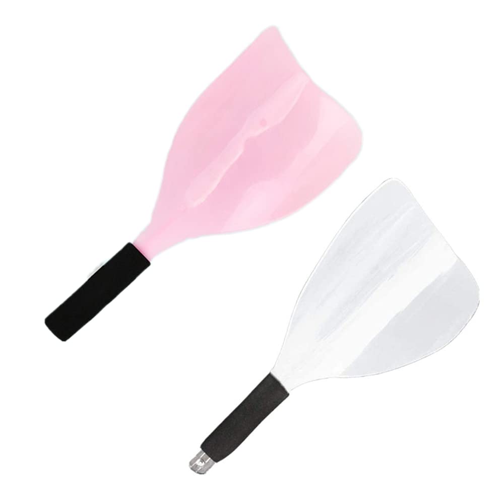 TAORANJU Barber Hair Salon KEF16 Face Shield, 2 Pcs Plastic Hairspray ...