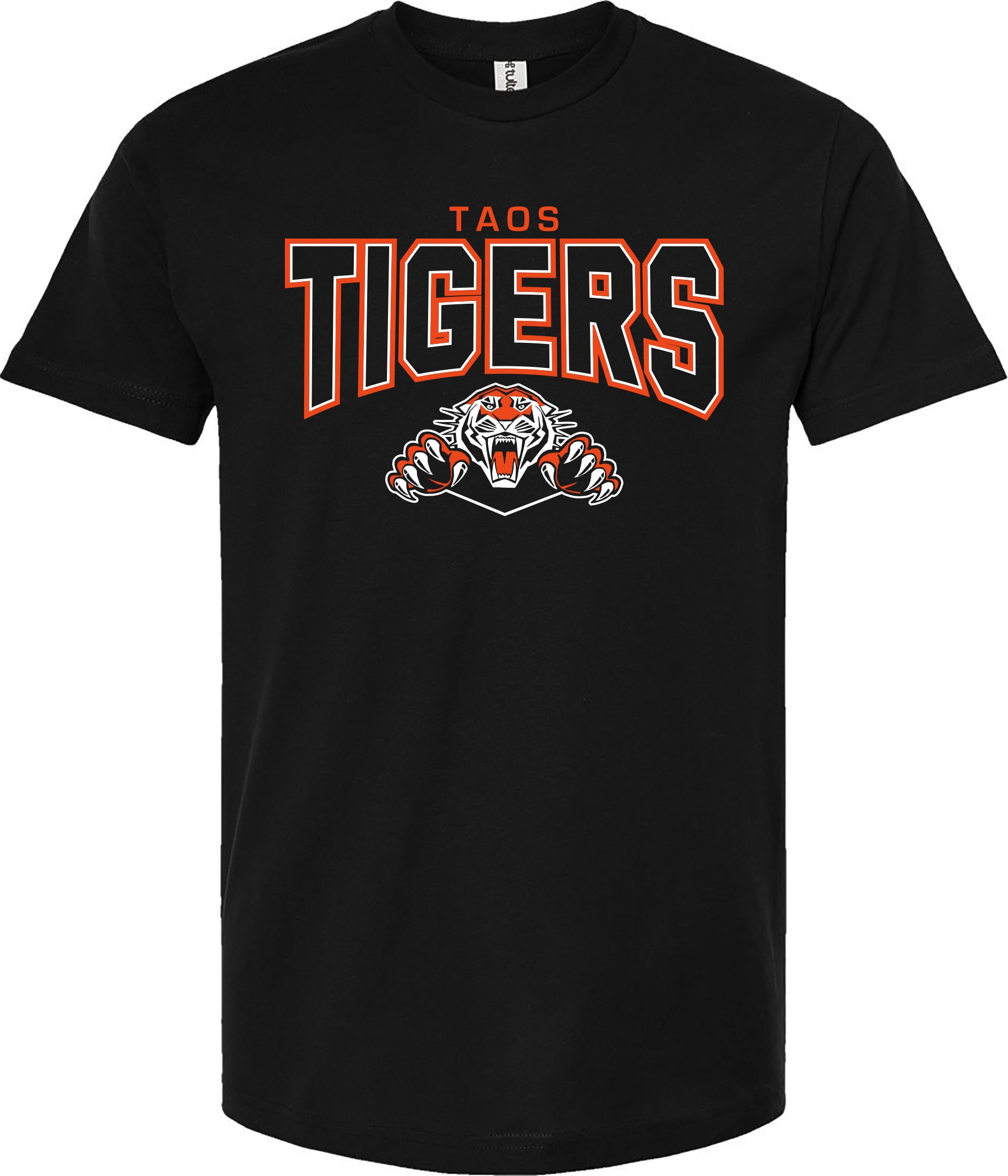 TAOS HIGH SCHOOL Mens Primry Color Short Sleeve Tee - Walmart.com