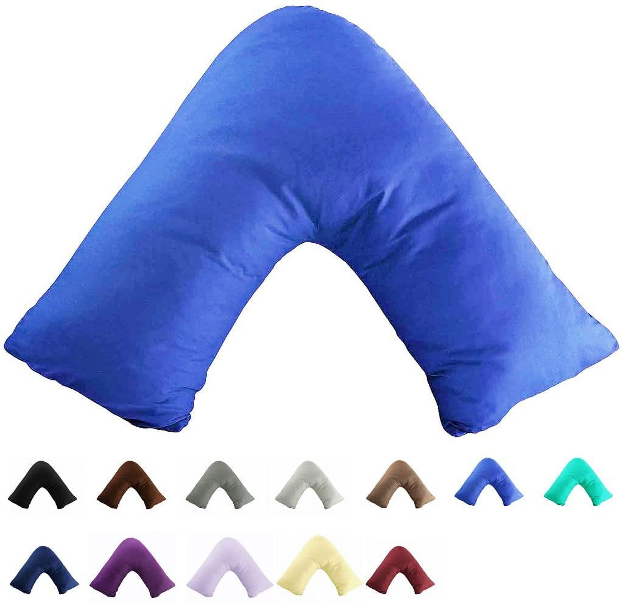 TAOSON 100% Cotton 300 Thread Count Soild Envelope Style V Shaped/Tri ...