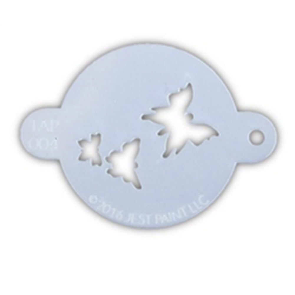 TAP 004 Face Painting Stencil - Butterflies - Walmart.com