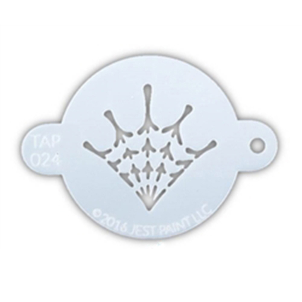 TAP 024 Face Painting Stencil - Spider Web - Walmart.com