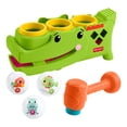 Fisher-Price Sit & Tap Rolligator, Pounding Activity Toy for Baby ...