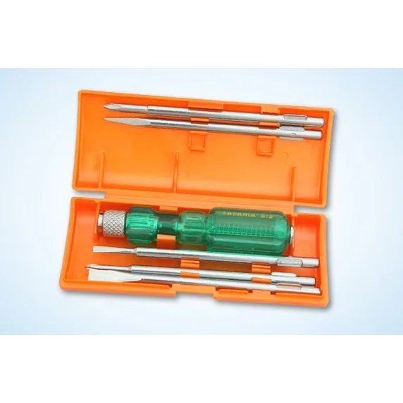 TAPARIA C 812 Screw Driver Set-5 Blades Multipurpose Heavy Duty Hand ...