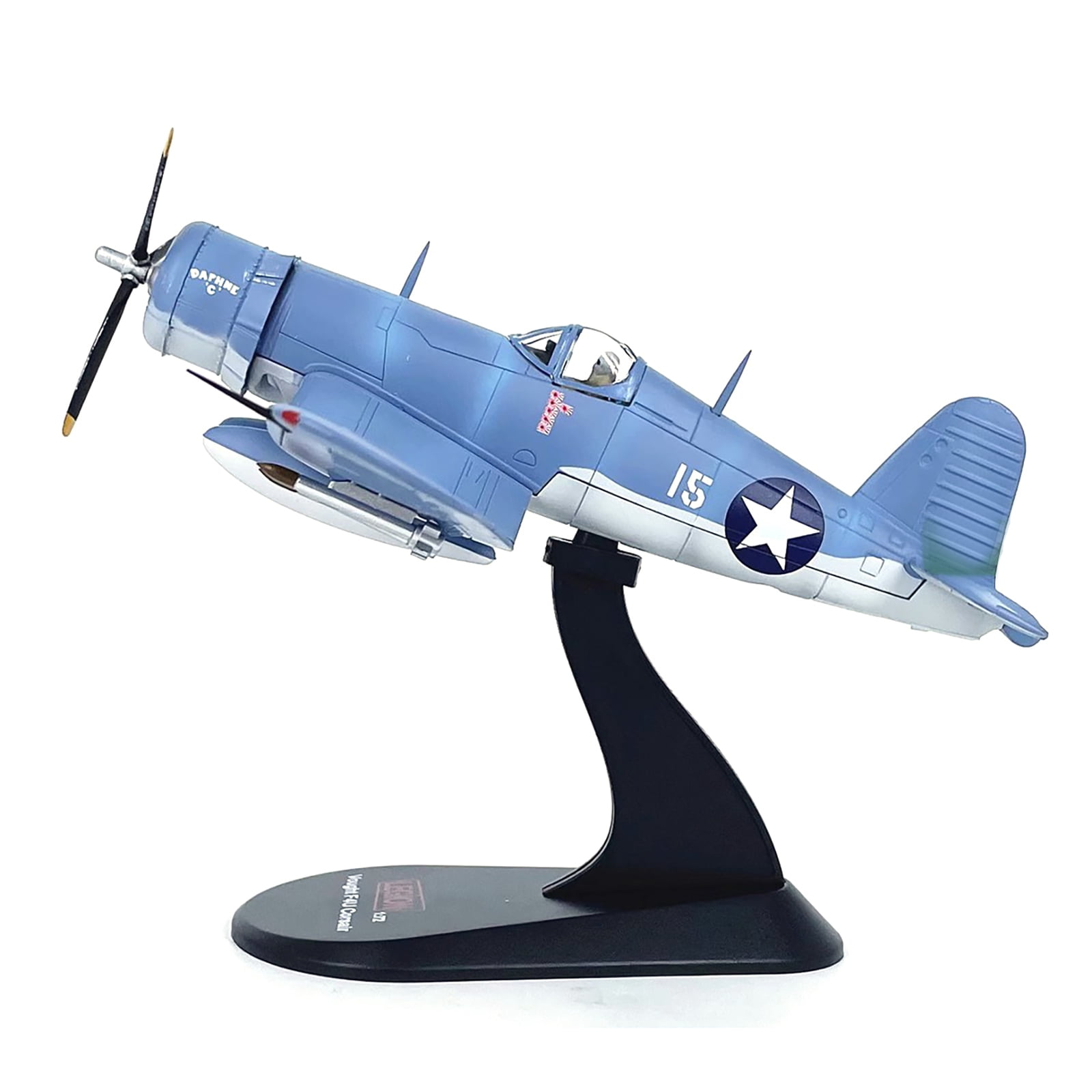 TAPDRA 1:72 F4U Corsair Fighter VMF 213 Hell Hawks Model Diecast WWII ...