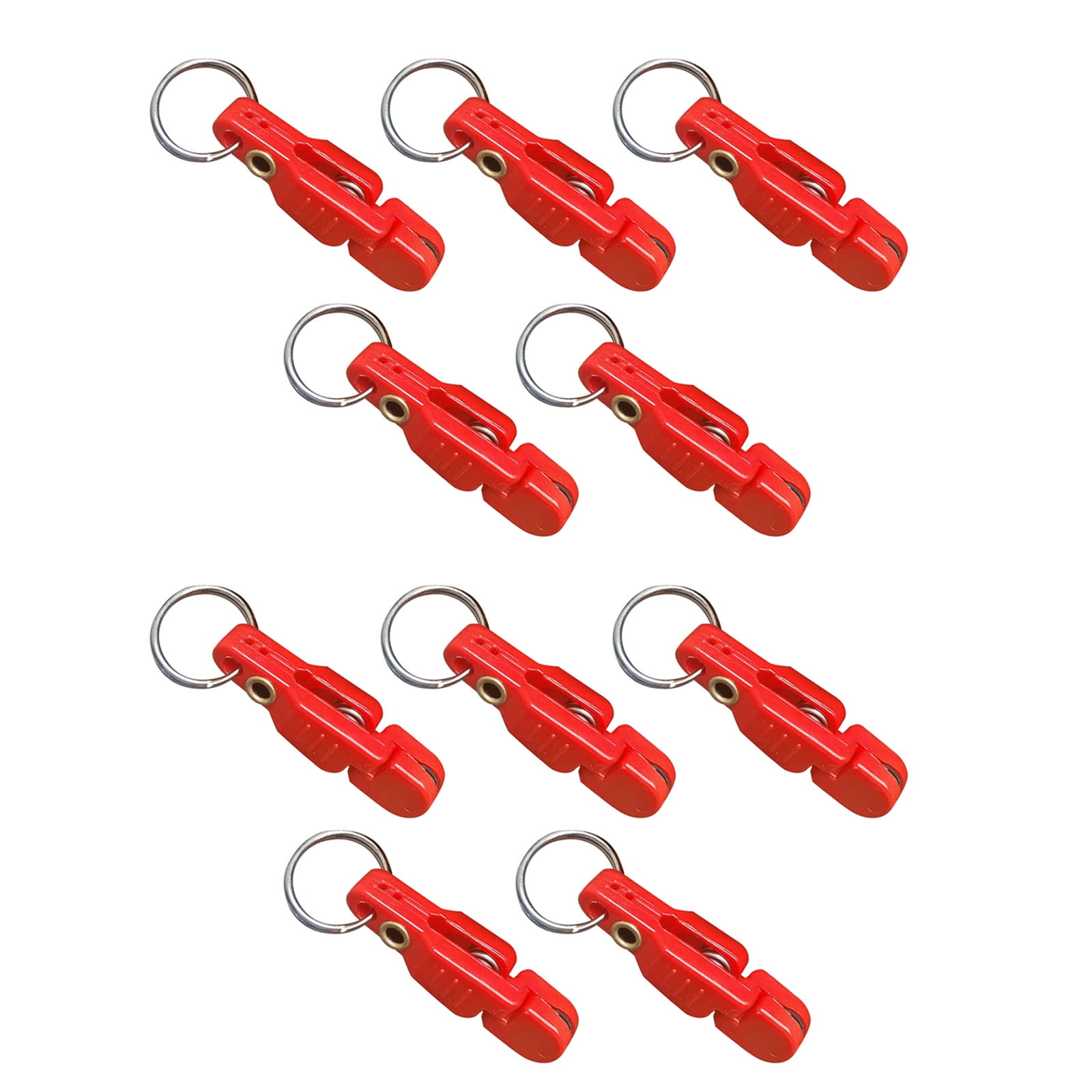 TAPDRA 10 Pack Fishing Line Release Clips Adjustable Tension Strong ...